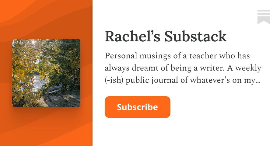 Rachel’s Substack | Substack
