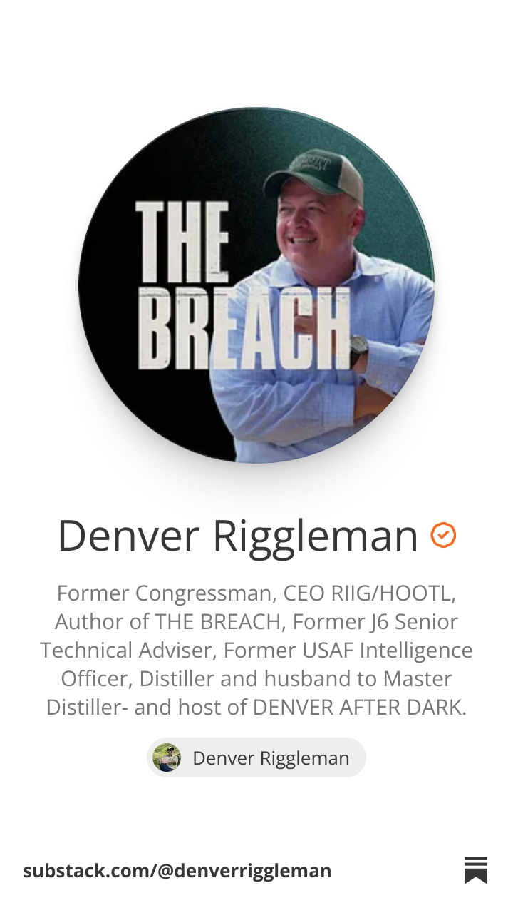 Denver Riggleman | Substack