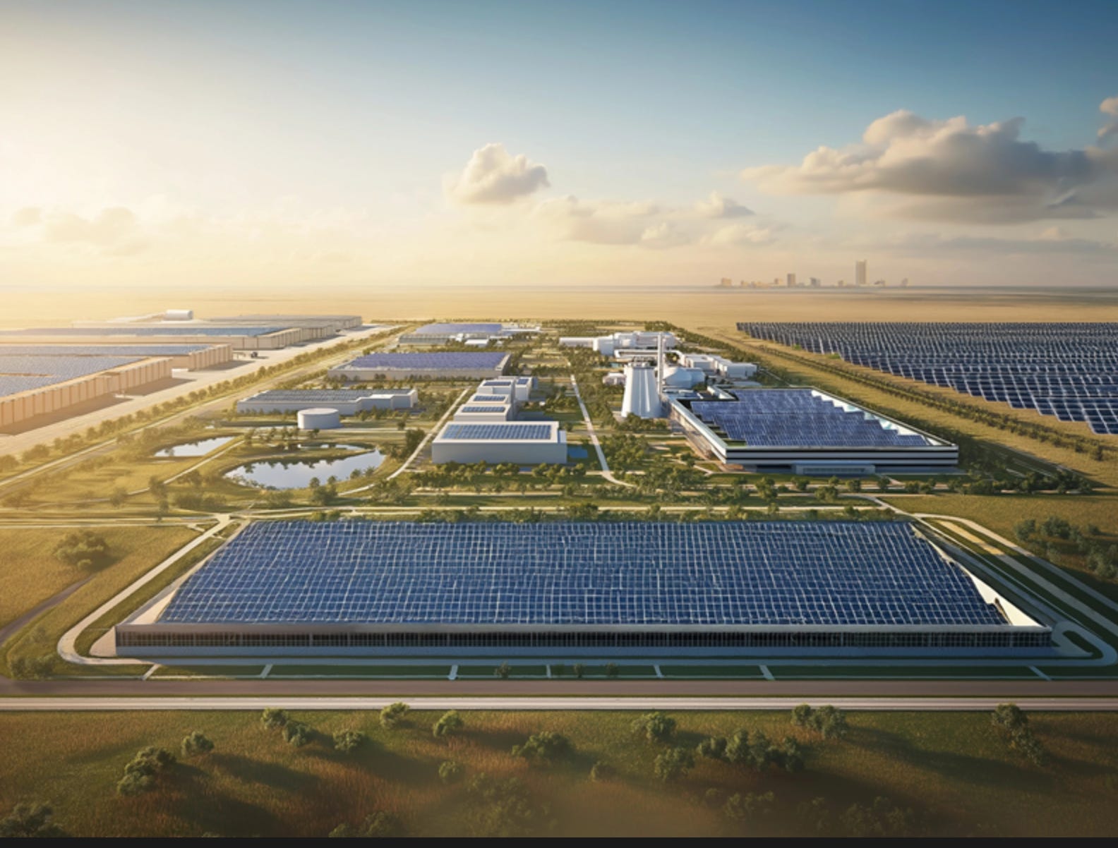 11 Gigawatt Energy and Data Complex In Texas Will Be Powered by Nuclear, Natural Gas, Solar and Wind