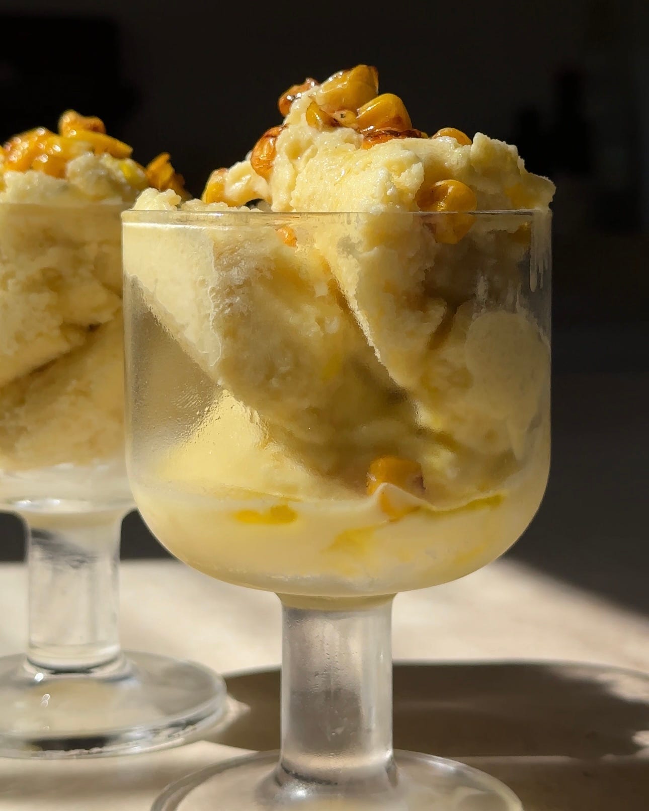 Sweet Corn Soft Serve - by Olivia Noceda - On The Rocks