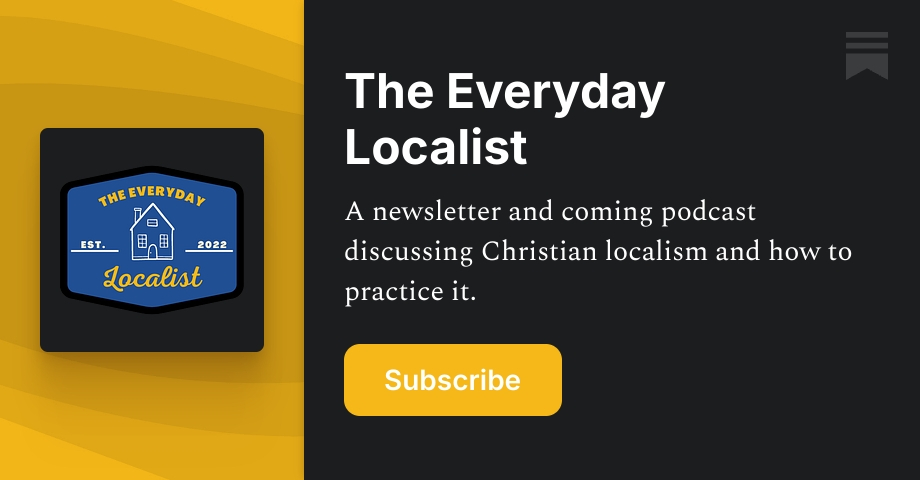 The Everyday Localist | Josh Staggs | Substack