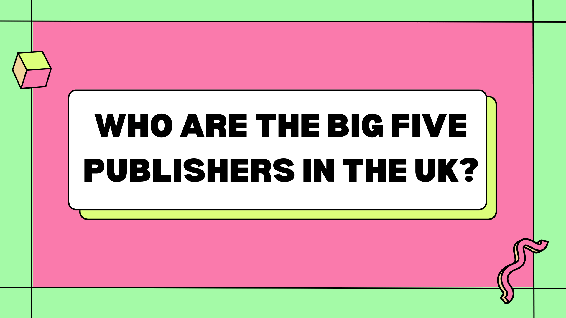Who are The Big Five publishing companies in the UK?
