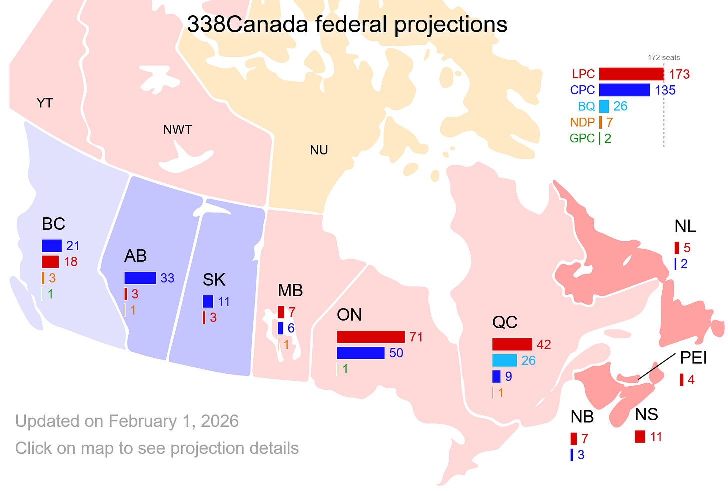 338 Sunday Update: Liberals Pull Ahead as Poilievre Clears Leadership ...
