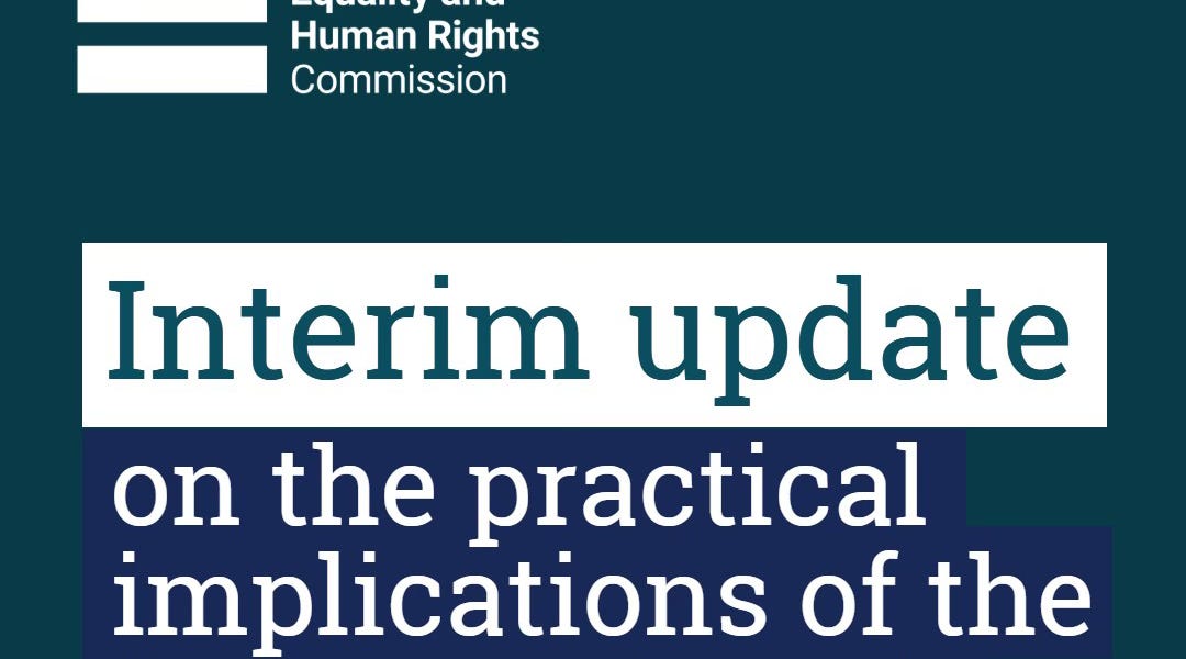 Is the EHRC interim update lawful? - by Michael Foran