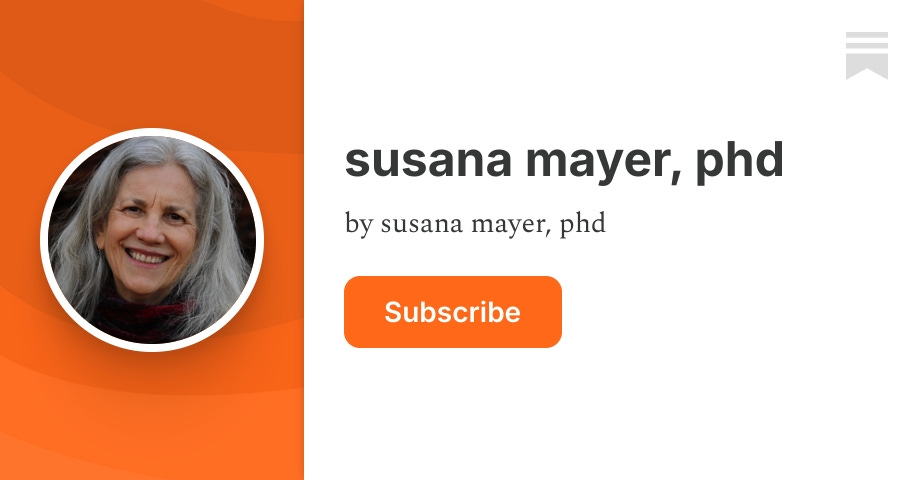 susana mayer, phd | Substack