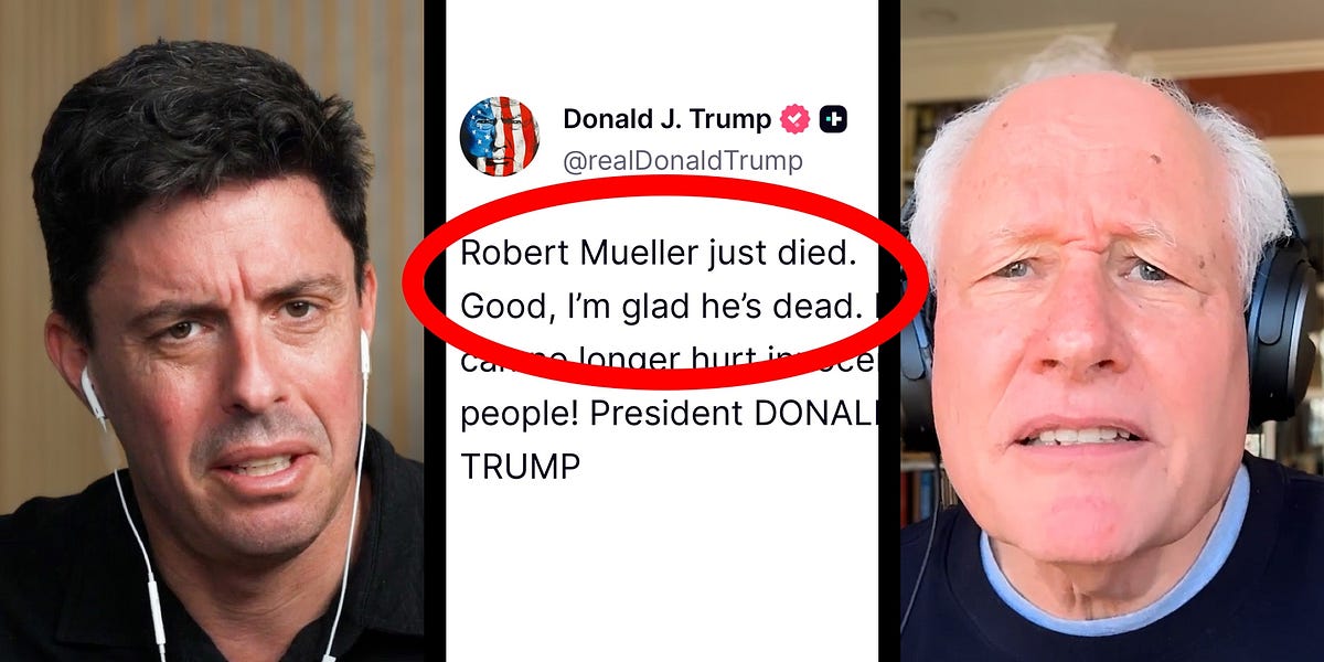 Trump Celebrates Robert Mueller’s Death