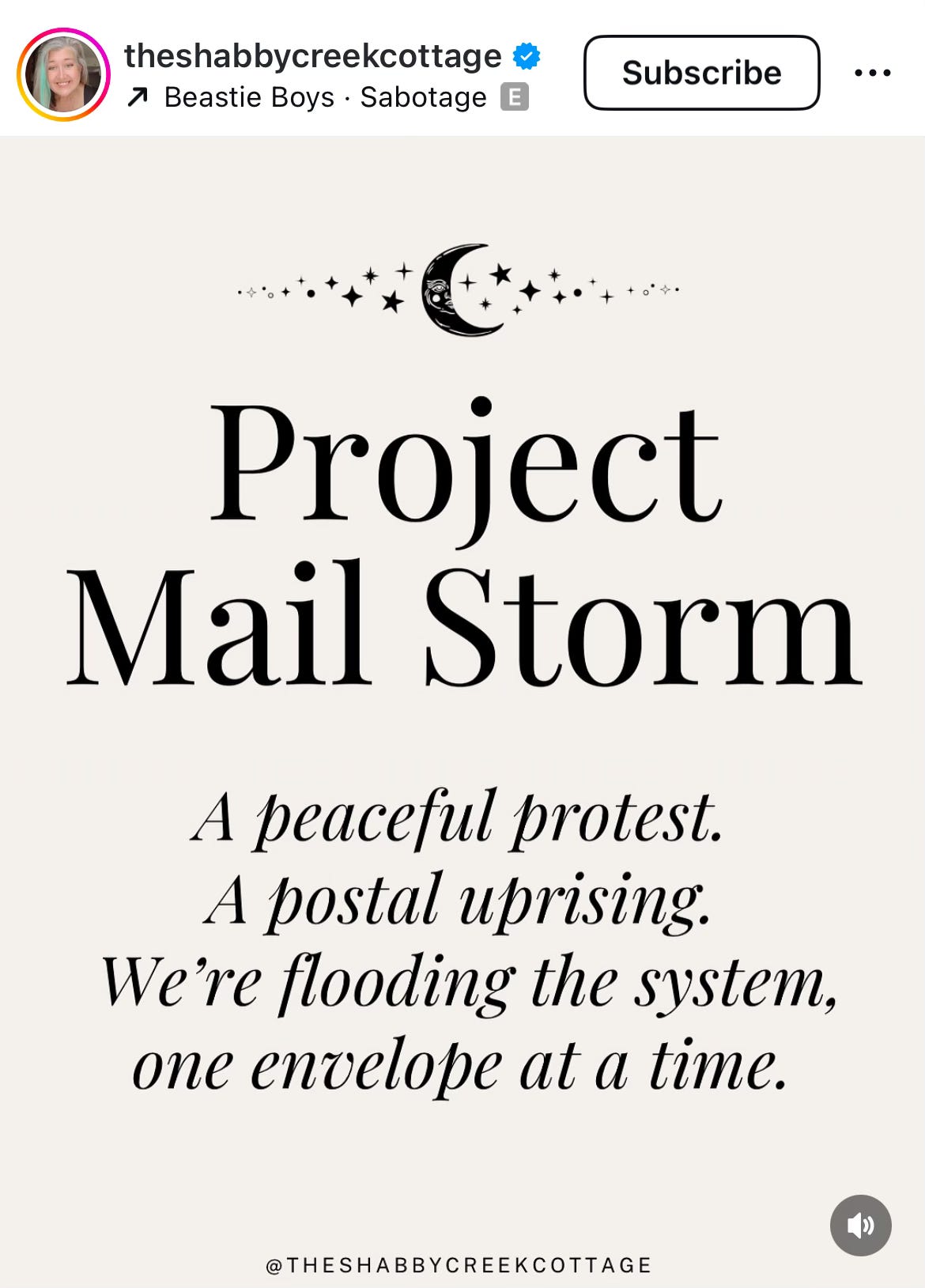 Just Passing Along | Project Mail Storm - by Like The Bird