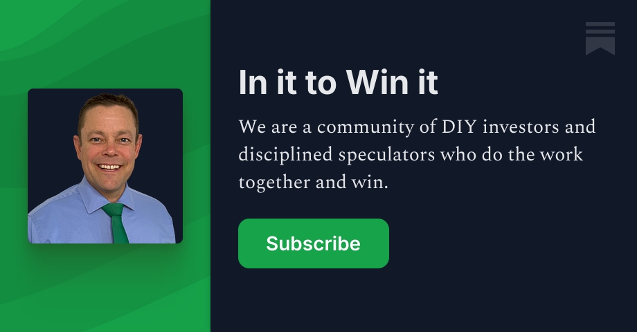 In it to Win it - Steve Barton | Substack
