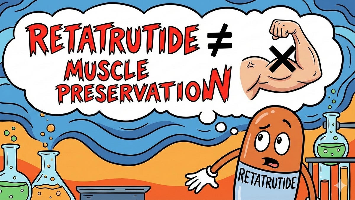Tirzepatide and Retatrutide Don't "Preserve Muscle" – They Just Lose ...