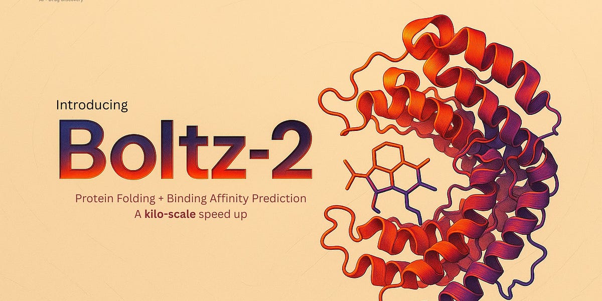 ⚡️Boltz‑2: The Co‑Folding Model That Actually Predicts Binding Affinity