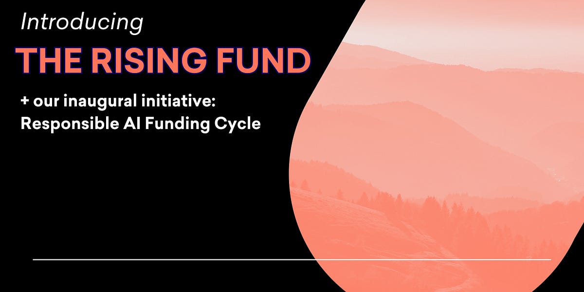 Announcing The Rising Fund & Our First Funding Initiative