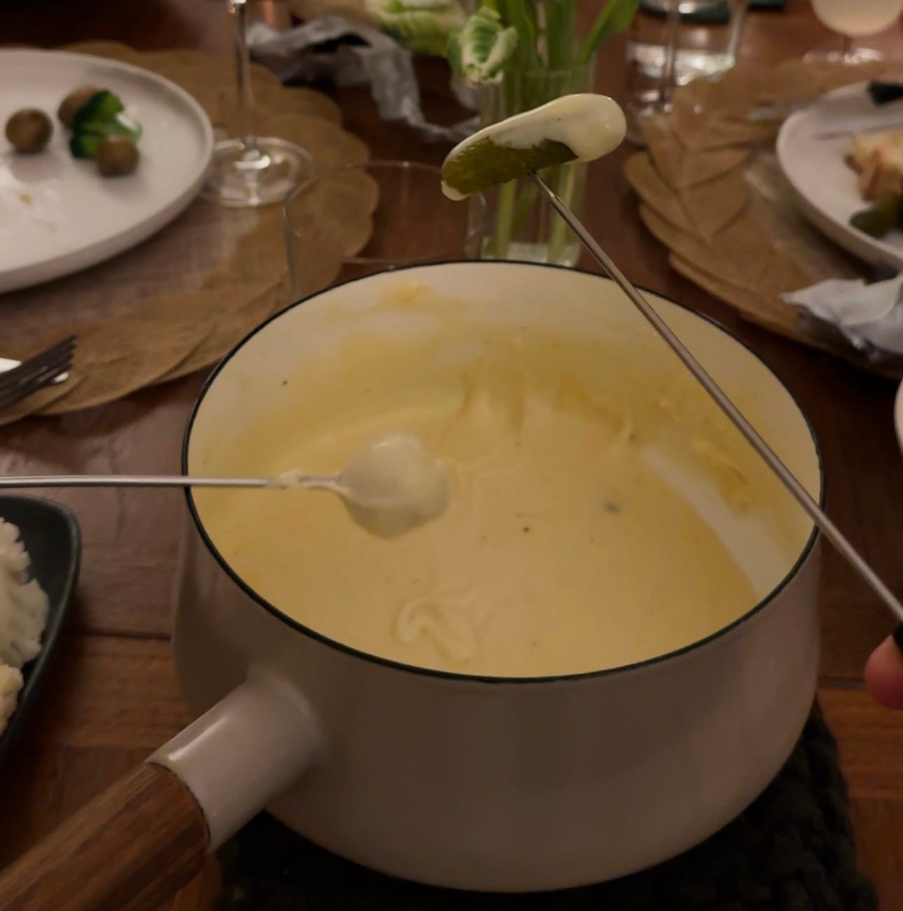 at home fondue for two - by Maddy - Forklore