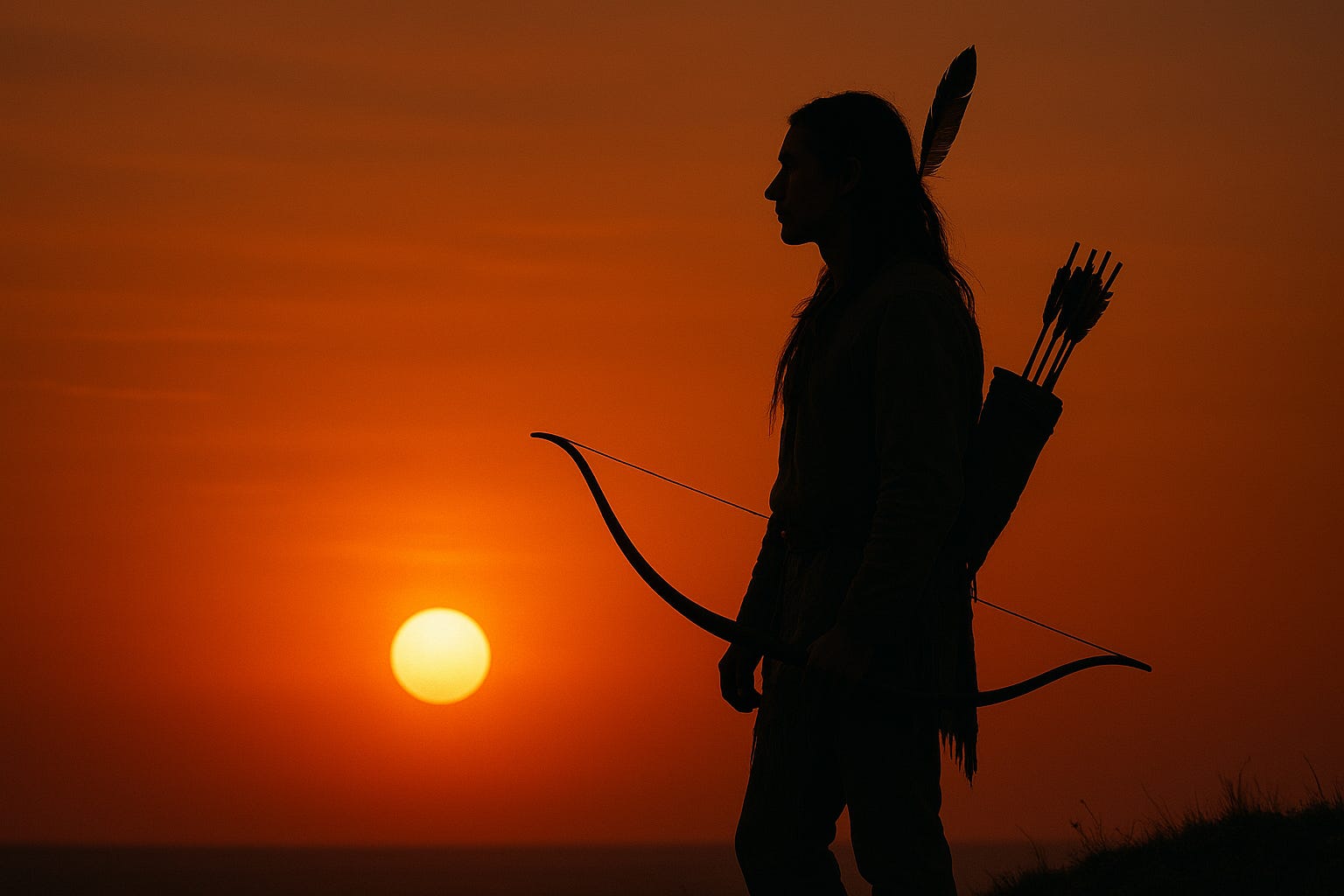 #95 · The Last Arrow at Sunset