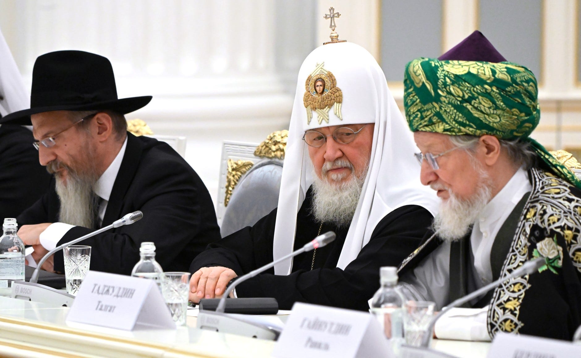 Very Important: Putin's Meeting with Russia's Religious Leaders
