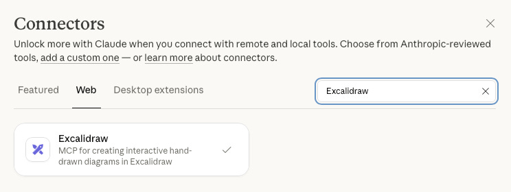 Diagrams in Claude with Excalidraw and draw.io