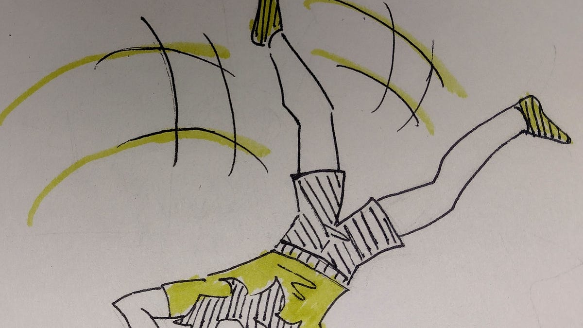 Reflection: Learning a Scary Flip - Sabelotodo's Backpack