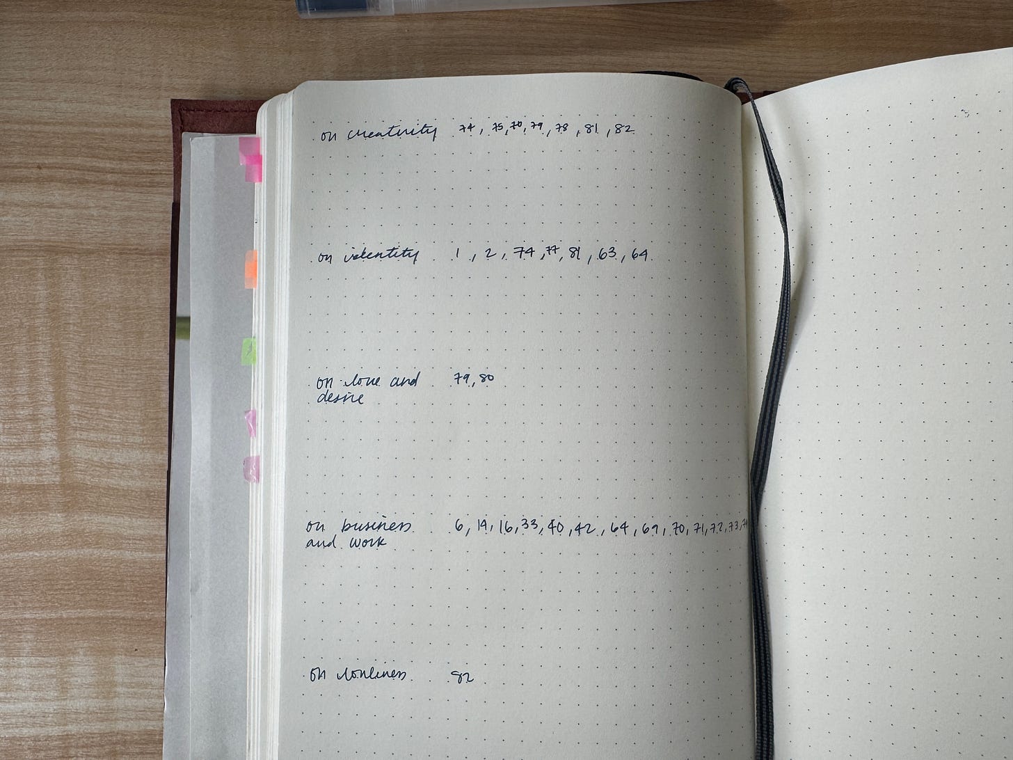 Why you should start a commonplace book - by Angel Zheng