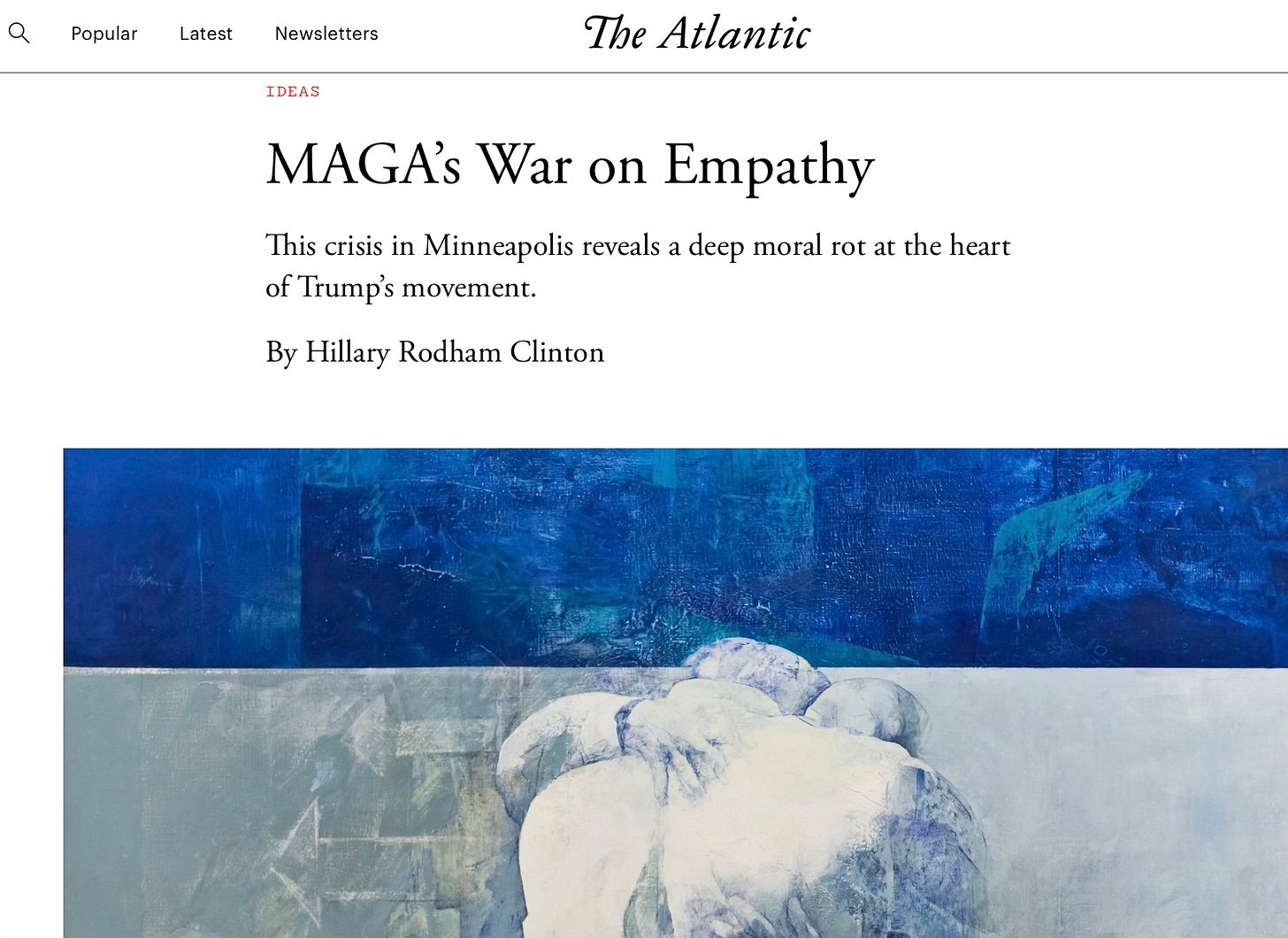 Oh Hillary, Empathy? Really? Please.