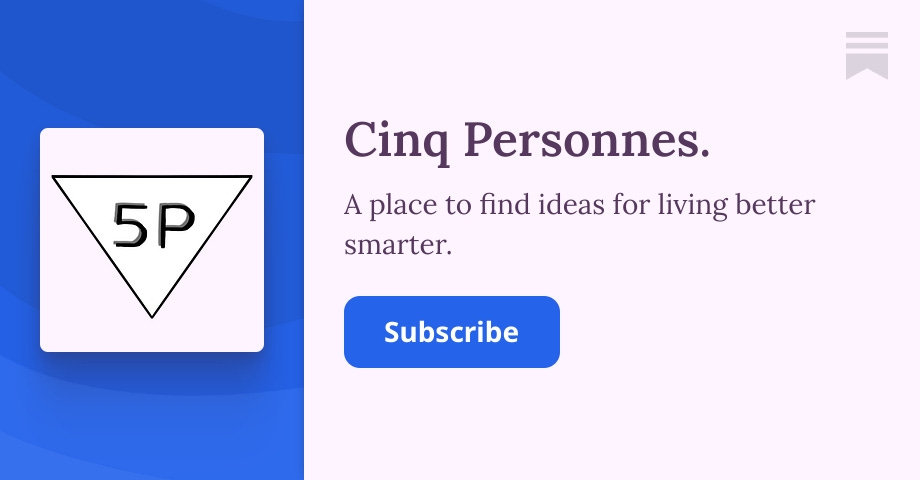 Cinq Personnes. | Reece | Substack