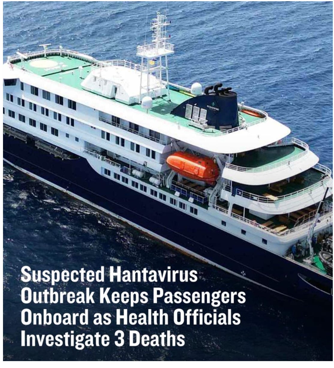 The Cruise Ship ‘Hanta Virus’ OP Has Grown To Include Its First Crisis ...
