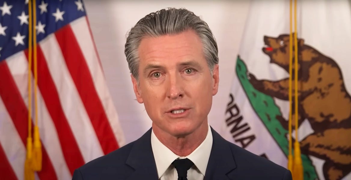 Why Gavin Newsom Will Never Be President