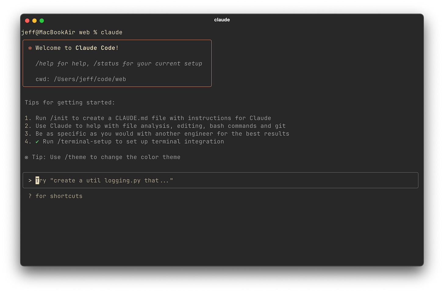 How to use Claude Code to build a web app - by Jeff Morhous