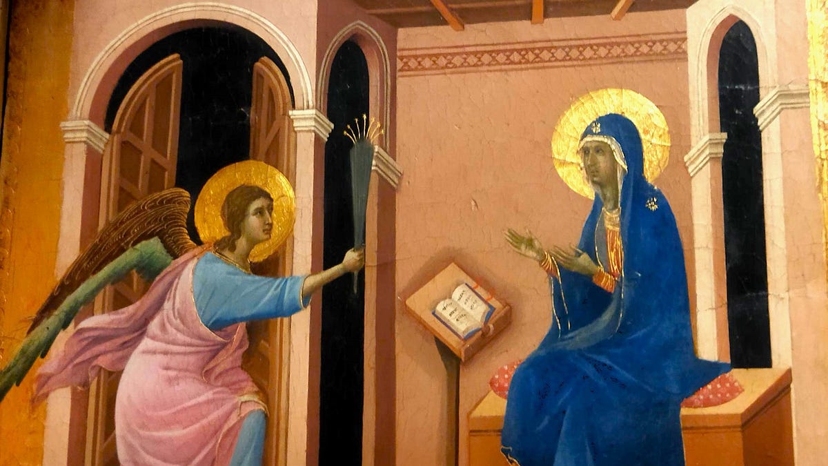 duccio annunciation