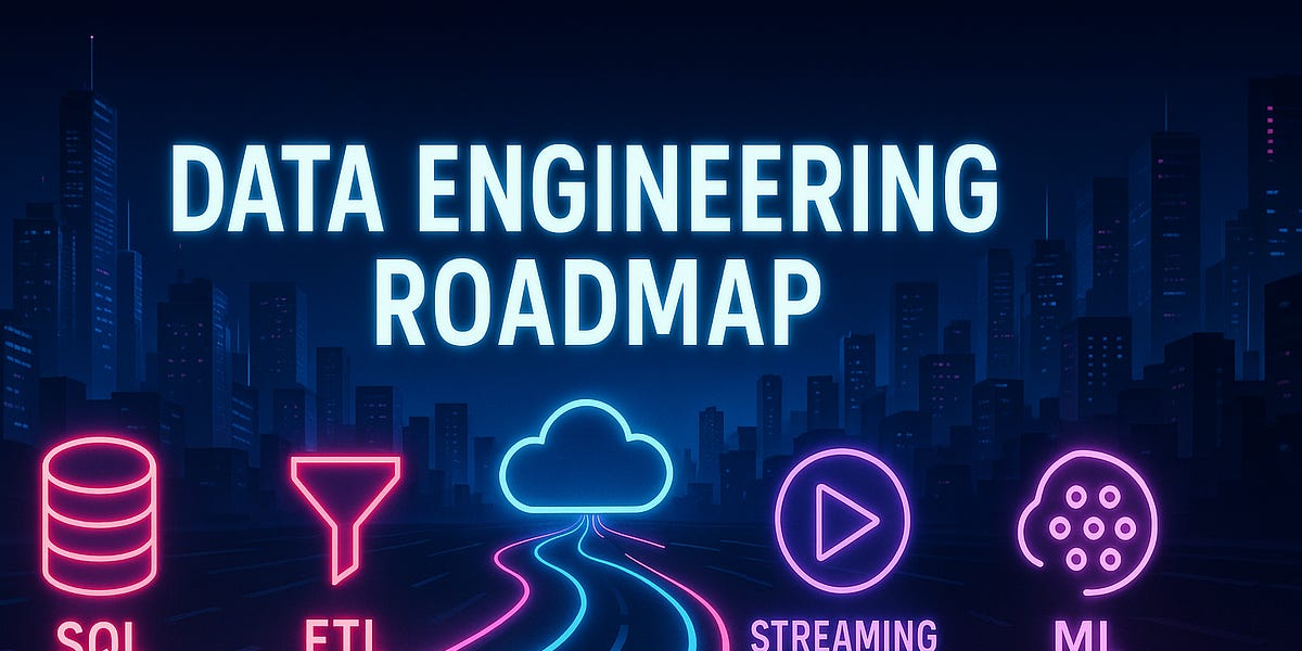 The Ultimate Data Engineering Roadmap (2025) – Built by a Data Engineer