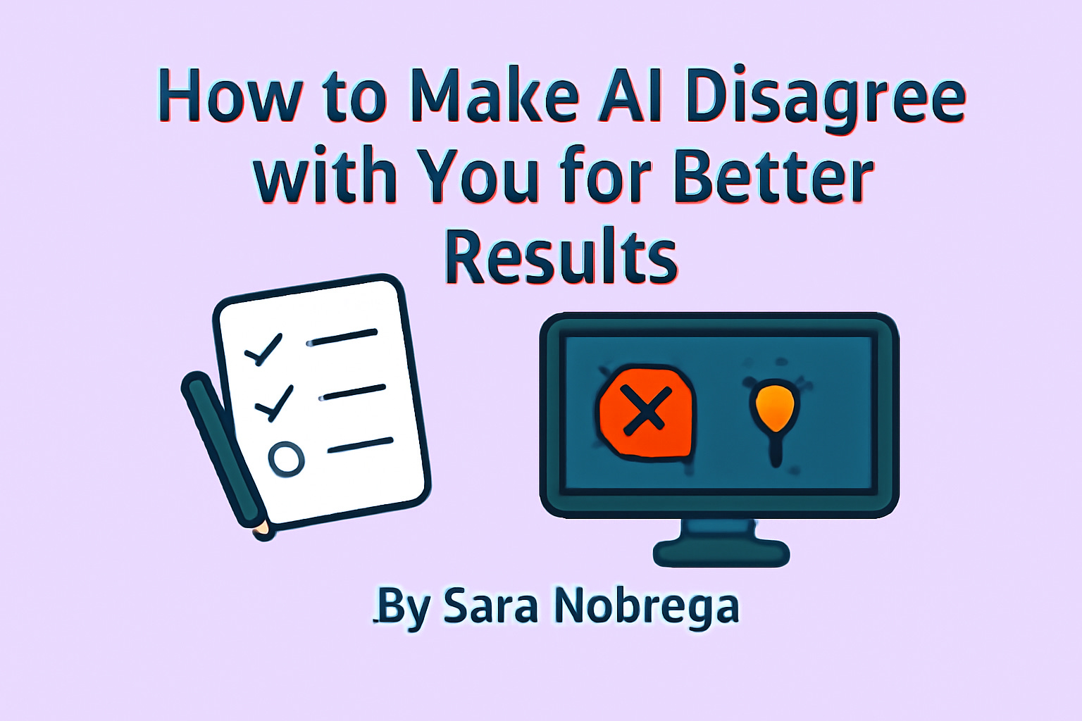 How to Make AI Disagree with You for Better Results