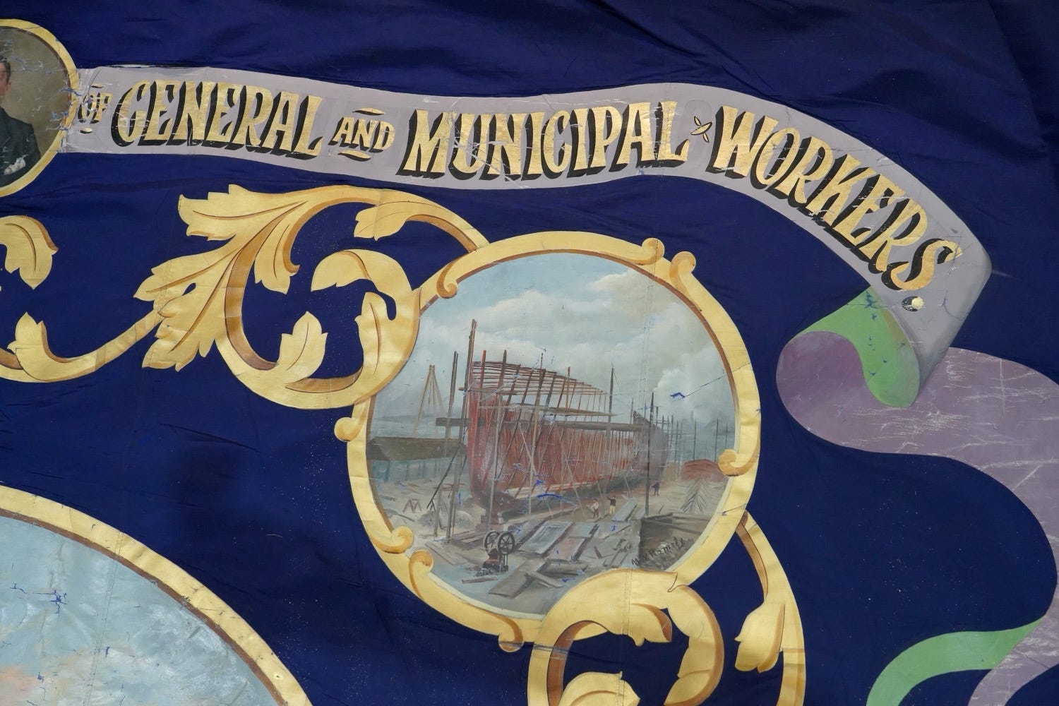 Historic trade union banner set to go under the hammer