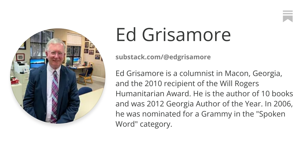 Ed Grisamore | Substack