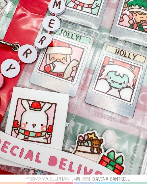 STAMP HIGHLIGHT: Lil Christmas Docket - Mama Elephant