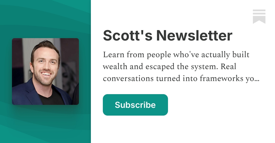 Scott's Newsletter | Scott D. Clary | Substack