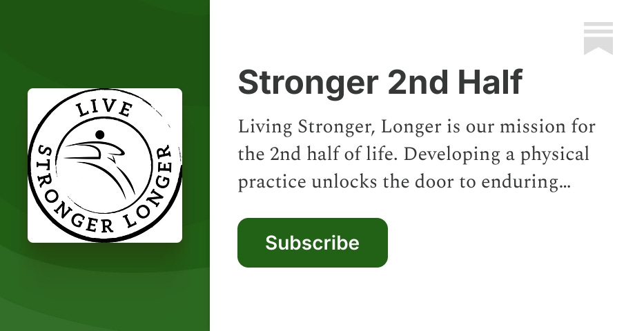 Stronger 2nd Half | Jeff Turner | Substack