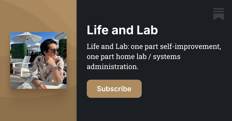 Life and Lab | Nathan Laundry | Substack