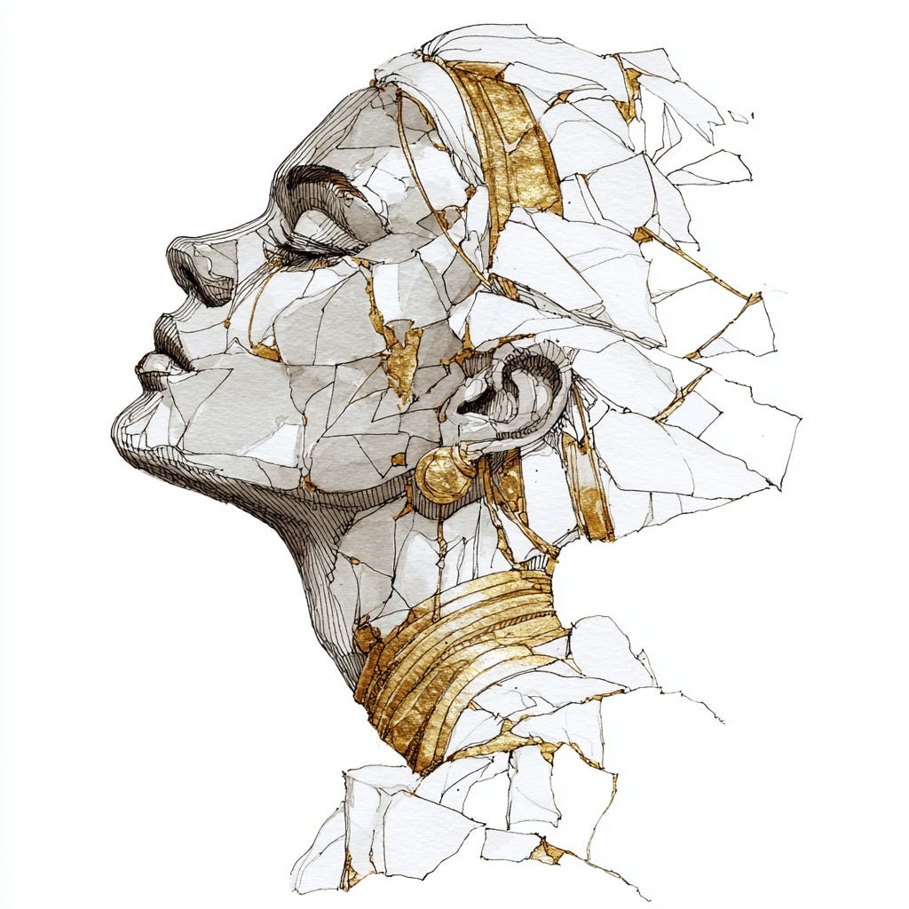 #893 Create Stunning Fragmented Portrait Art with AI
