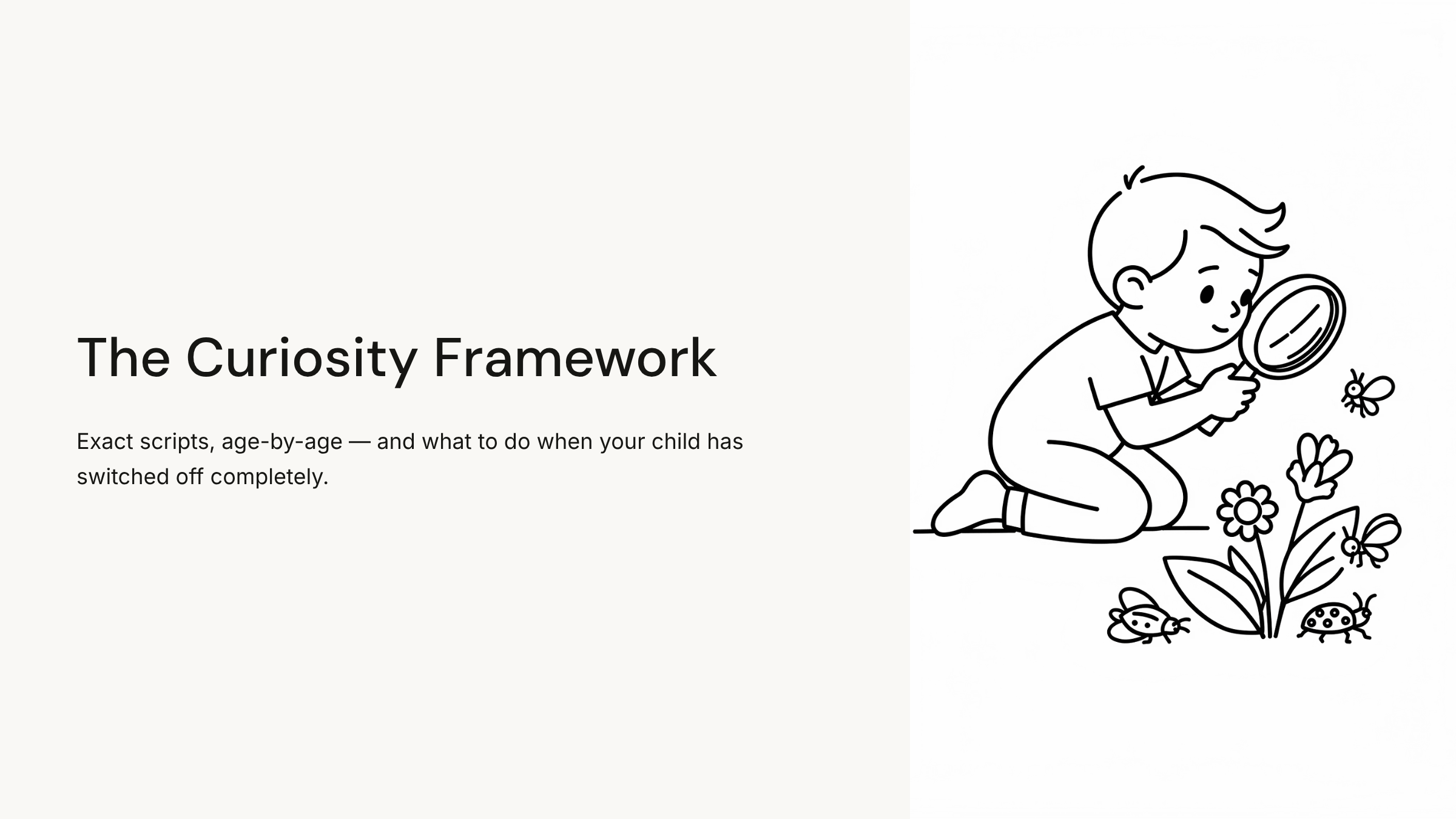 The Curiosity Framework: Exact Scripts, Age-by-Age — and What to Do ...