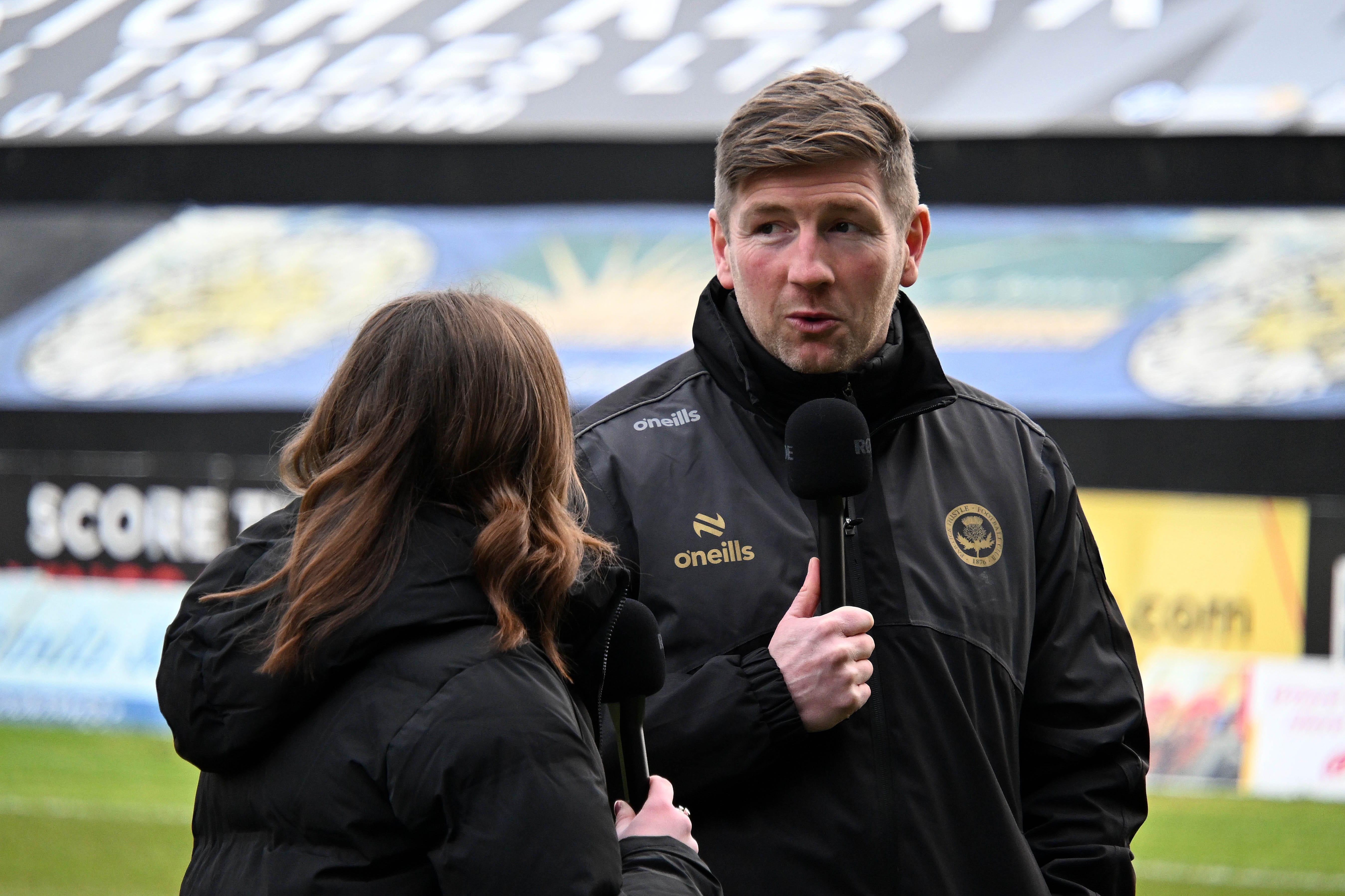 Wilson slams referee after Thistle see off Montrose in Scottish Cup