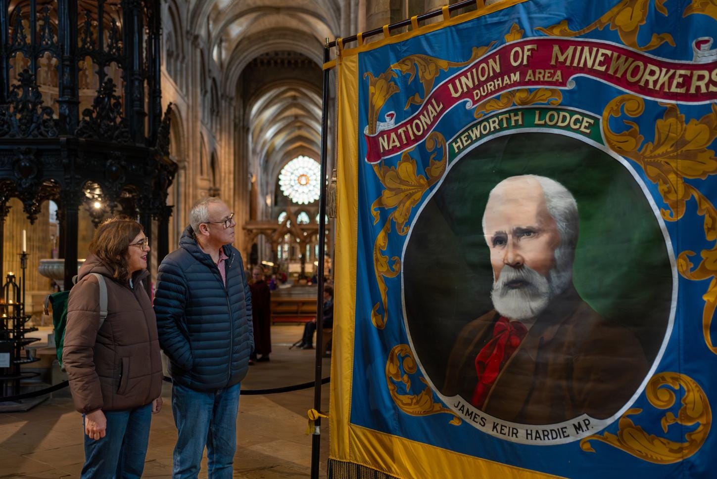 Miners' banners on display in Durham - Cultured. North East
