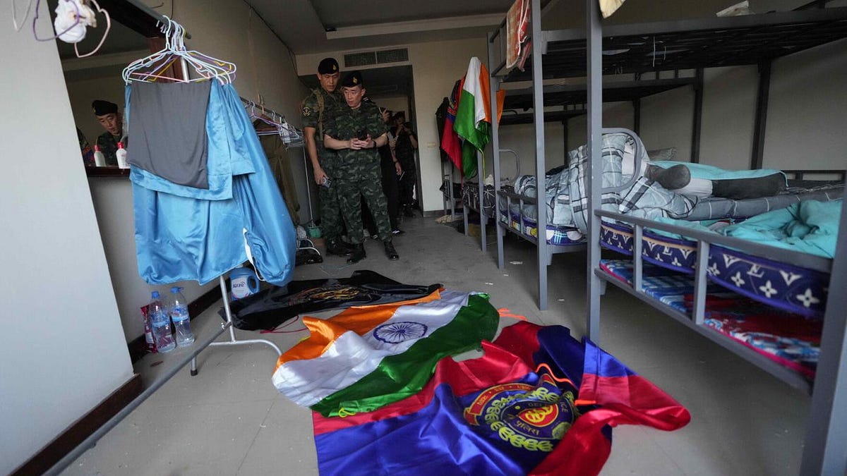 Border Building Turns Military Hub - by Horng Vothana