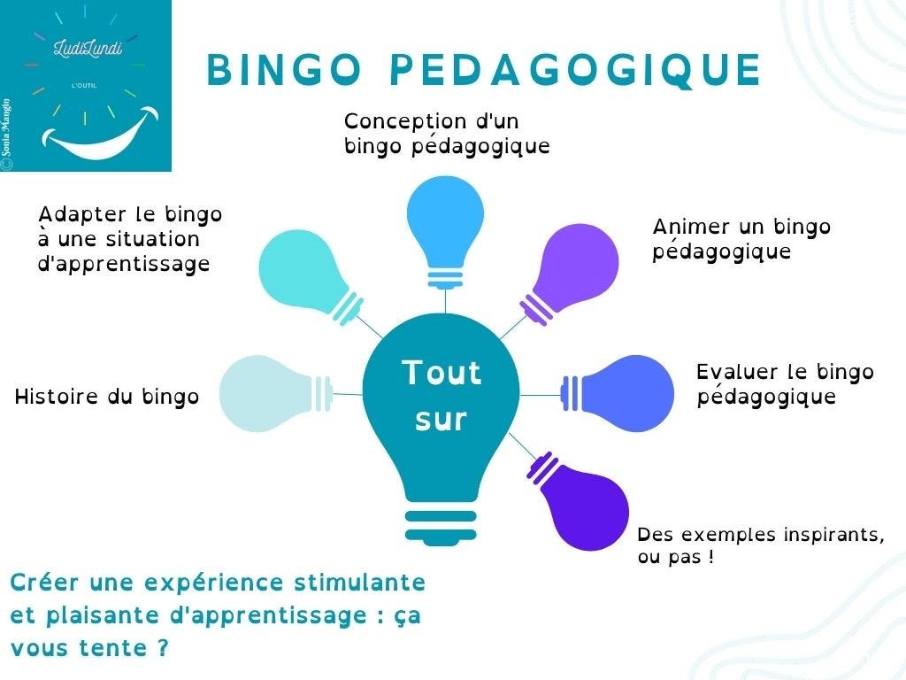 Un bingo pédagogique au programme - by Sonia Mangin