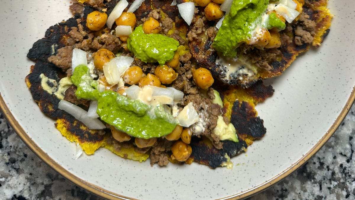 Anti Inflammatory Plantain Soft Taco - by Kia Tatyana