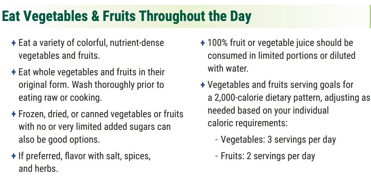 What the New Dietary Guidelines for Americans Gets Right