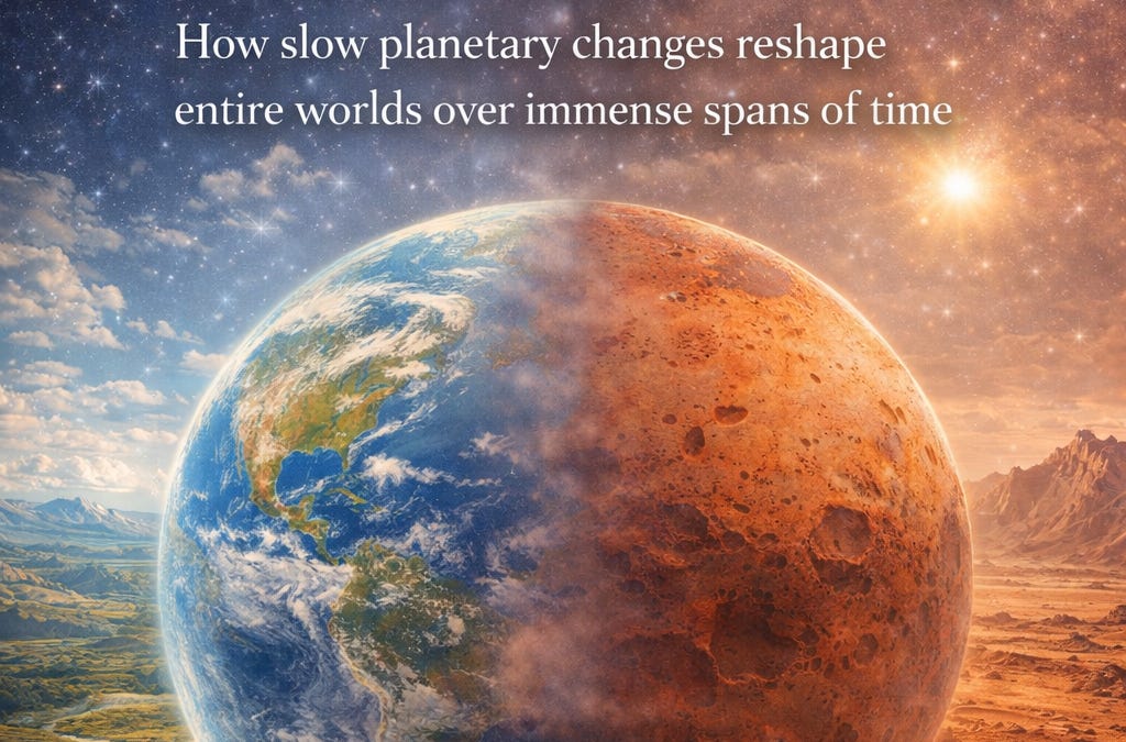 Why Atmospheres Disappear Gradually, Not Suddenly