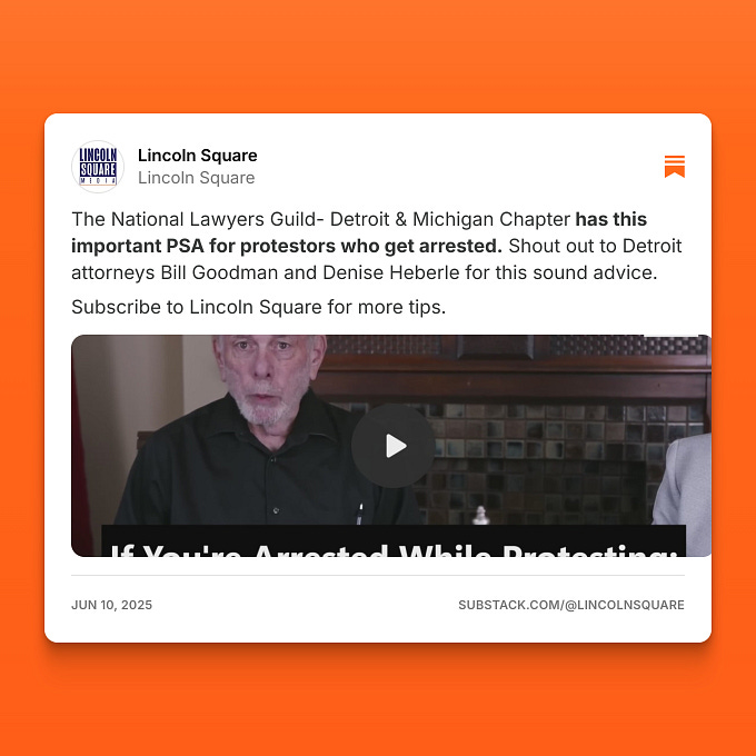 Lincoln Square on Substack: "The National Lawyers Guild- Detroit & Michigan Chapter has this ...