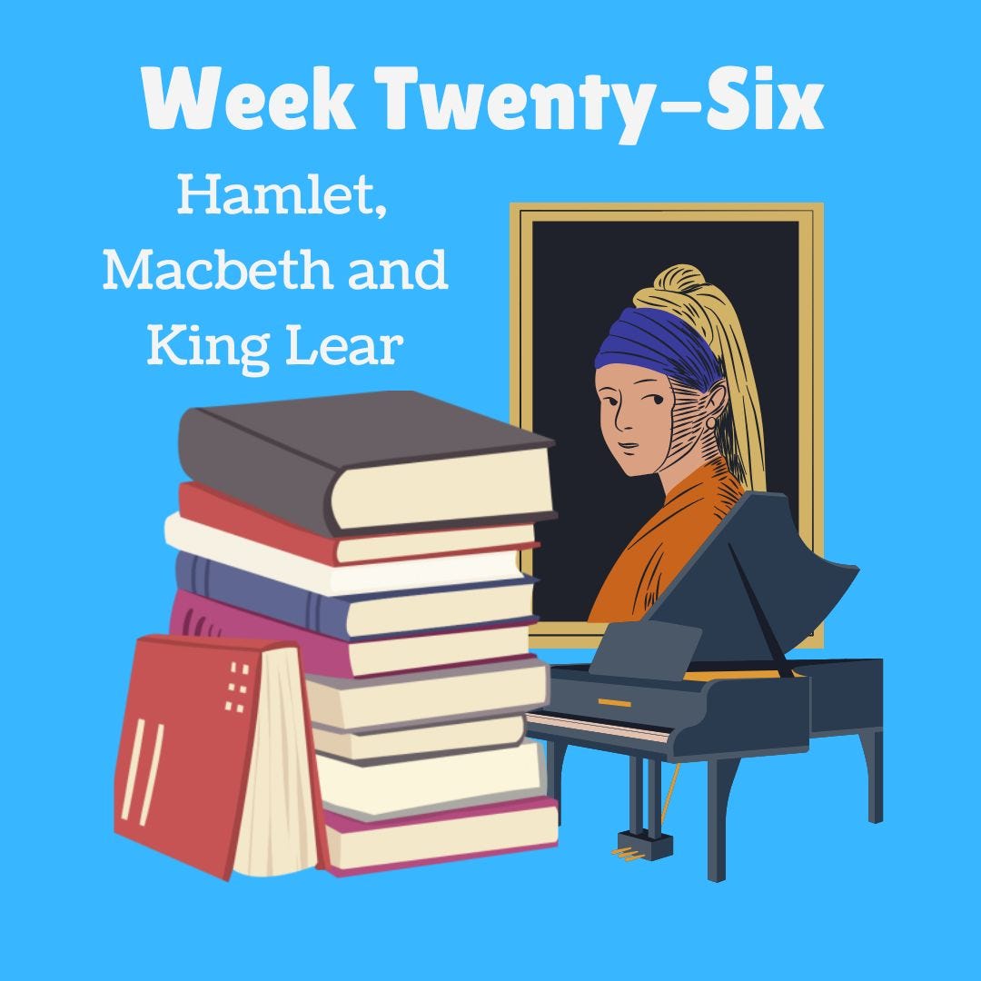 Week 26: Shakespeare, Part 1 - by Cheryl - Crack the Book