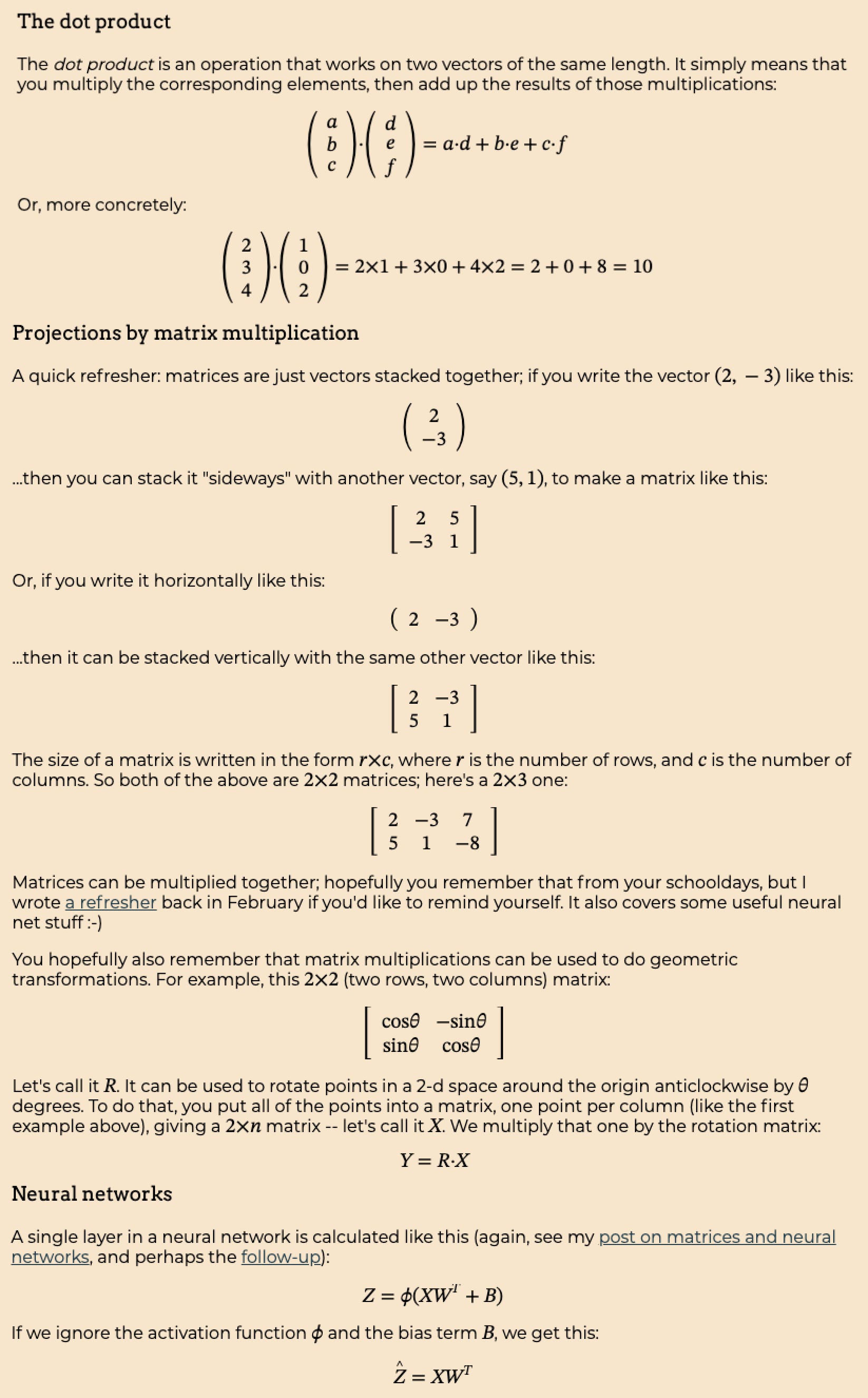 Paolo Perrone (@paoloap): "4 math concepts you need to understand LLMs ...