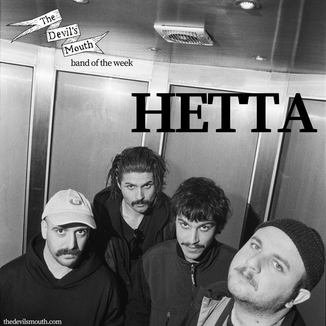 BAND OF THE WEEK: Hetta - The Devil's Mouth
