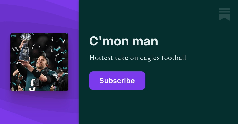 C'mon man | Zach | Substack