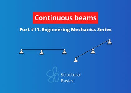 Continuous beams - by Laurin Ernst - Structural Basics